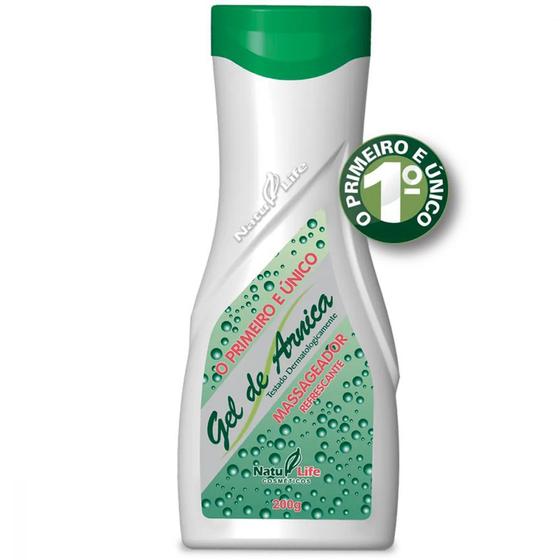 Gel De Arnica Natu Life Original 200g - NATULIFE - Cosméticos para Massagem - Magazine Luiza