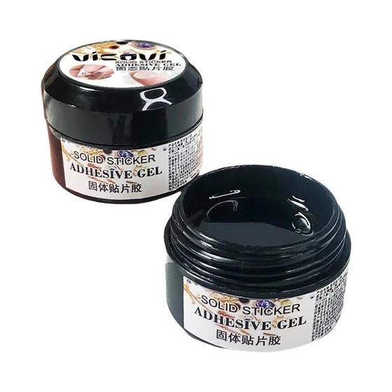 Gel De Unha Sólido Transparente, 5ml, Sem Fluxo, Adesivo Uv Para Pontas ...