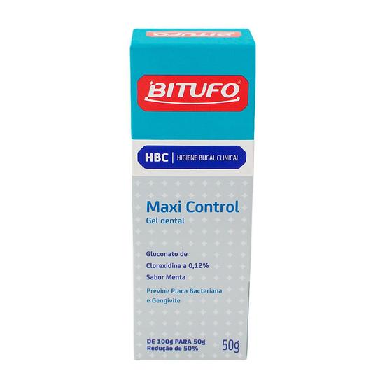 Gel Dental Bitufo Maxi Control com 50g - Creme e Gel Dental - Magazine ...