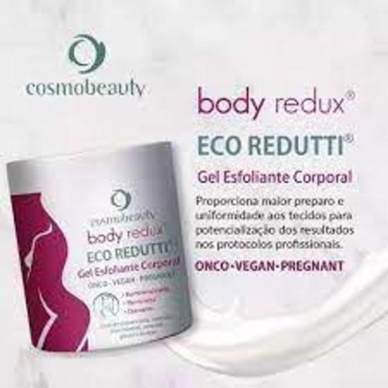 Gel Esfoliante Corporal Eco Redutti Vegan Cosmobeauty 500g - Esfoliante ...