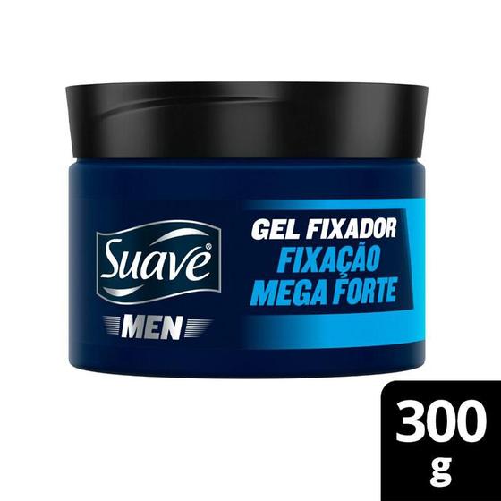 Gel Fixador Suave Men Fixação Mega Forte 300g - Gel de Cabelo ...