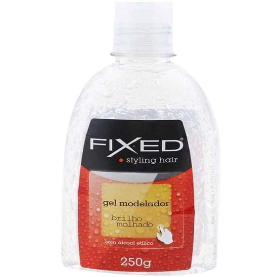 Gel Fixed Modelador Incolor 250G - Gel de Cabelo - Magazine Luiza