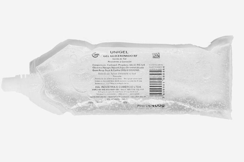 Gel Glicerinado Para Radiofrequência, Unigel 400g, Bag, 3pç - HAL - Gel ...