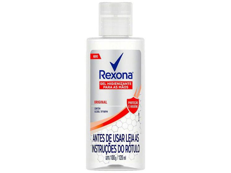 Gel Higienizador Rexona Original - Elimina até 99,9% das Bactérias ...