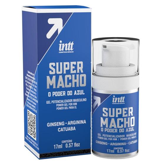 Gel Íntimo Masculino Super macho Intt - Lubrificante Íntimo Sexual ...