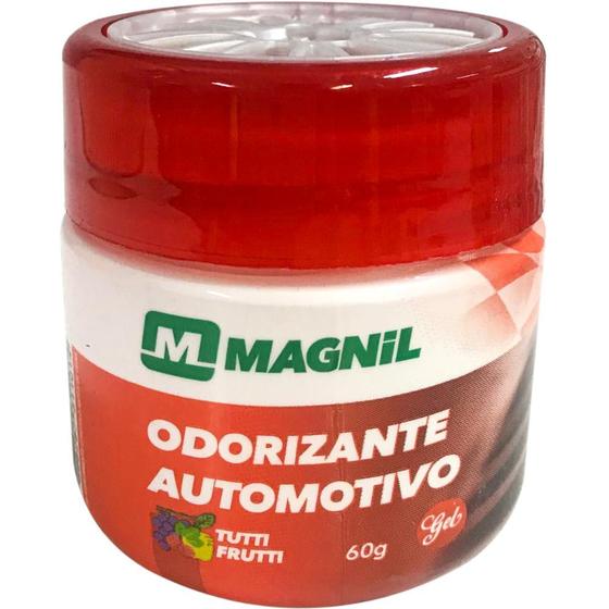 Gel Odorizador para Carros Tutti Frutti 60 Gramas Magnil - Aromatizador ...