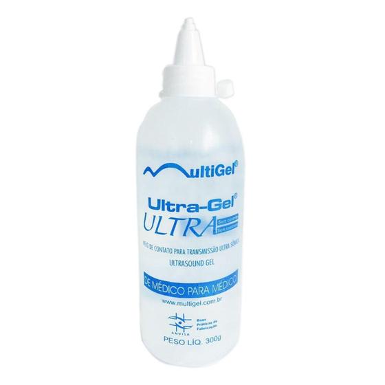 Gel para Ultrassom Ultra Gel Ultra Frasco 300G - Multigel - Cód ...