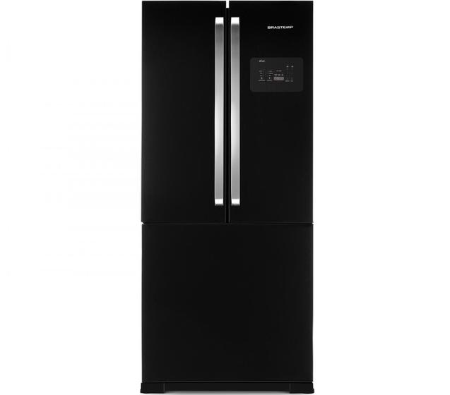 Geladeira/Refrigerador Brastemp Frost Free French - Door Preta 540,6L ... Geladeira/Refrigerador Brastemp Frost Free French - Door Preta 540,6L ...