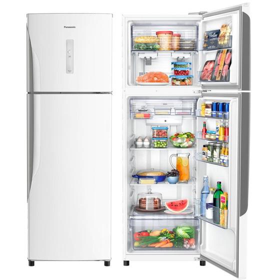 Geladeira-Refrigerador Frost Free Duplex 2 Portas 387 Litros BT41PD1W Panasonic - Geladeira ...