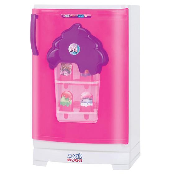 Geladeira Sundae S/ Freezer - Magic Toys - Geladeira de Brinquedo ...