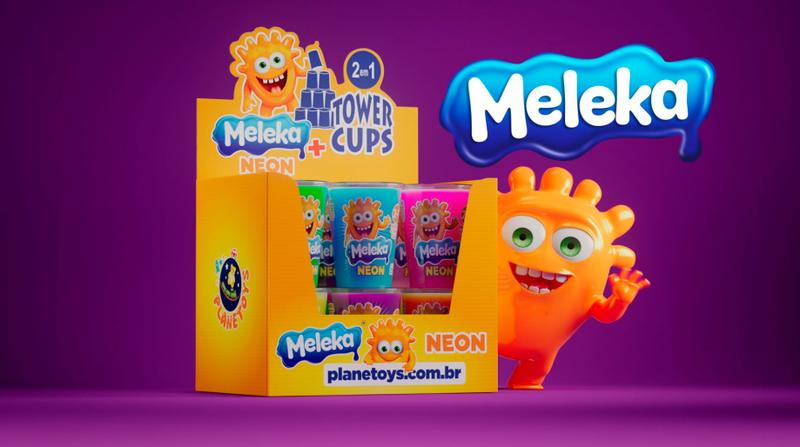 Geleca Meleka Neon - INDEFINIDO - Slime / Amoeba - Magazine Luiza