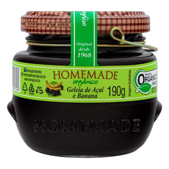 Geleia Gourmet Orgânica Açai E Banana Homemade Sem Glúten Sem Lactose ...