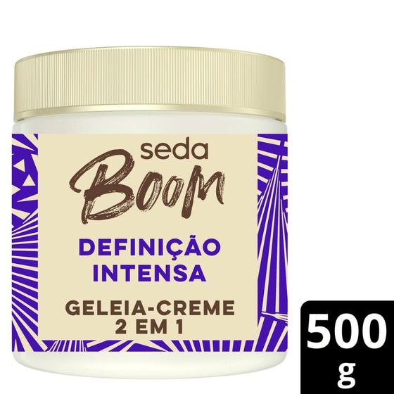 Geleia Seda Boom Definição 500g - Creme de Pentear - Magazine Luiza