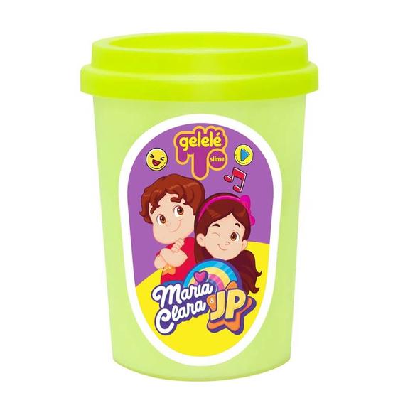 Gelele slime maria clara e jp pote 180g doce brinquedo - Slime / Amoeba ...