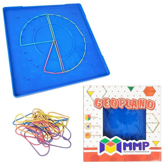 Geoplano Circular Material Pedagógico E Didático Escolar - Mmp ...
