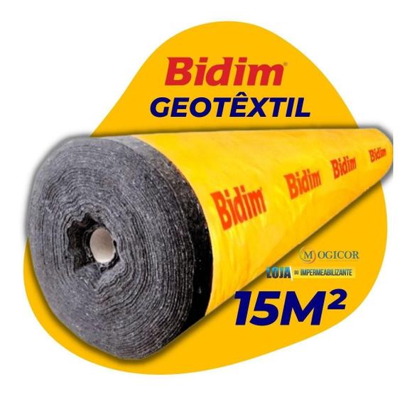 Geotêxtil 15 M 2 Manta Bidim Drenagem Jardim Lagos Terrenos - Bidim ...