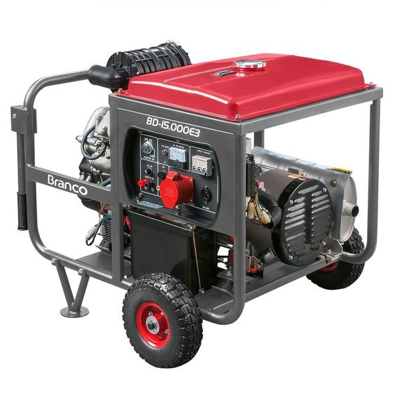 Gerador Branco Bd 15000 E3 G2 Trifásico 380v Part. Elétrica Diesel - BRANCO MOTORES - Gerador de ...