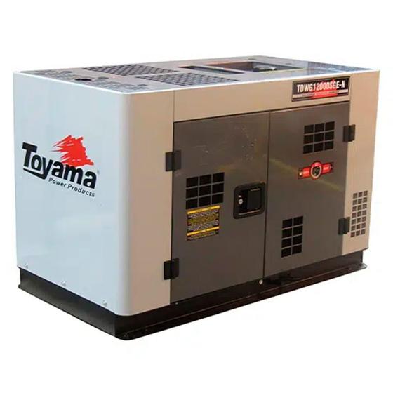 Gerador Diesel 10 KVA Cabinado Monofásico com AVR TOYAMA - Gerador de Energia - Magazine Luiza