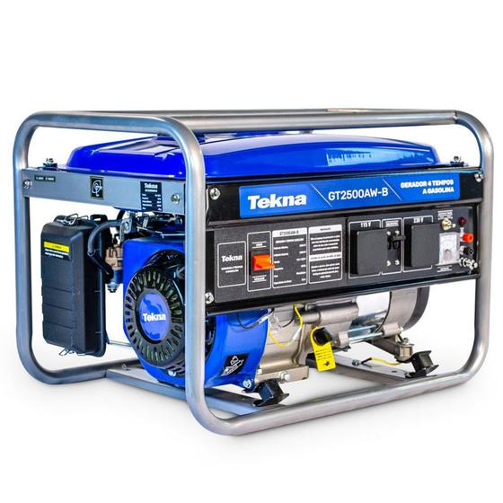 Gerador Portátil a Gasolina 4 Tempos 2200W Bivolt - TEKNA - Gerador de ...