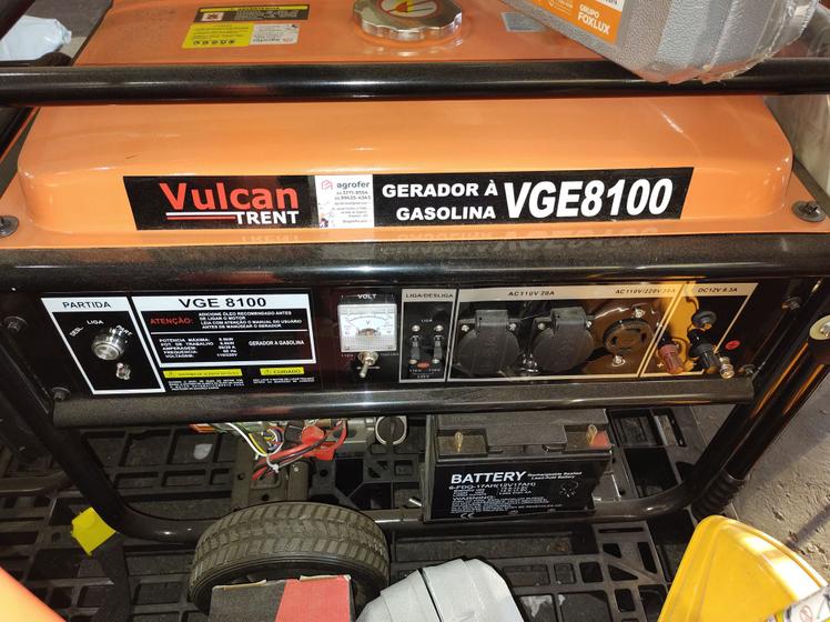 Gerador vge8100 - Vulcan - Gerador de Energia - Magazine Luiza