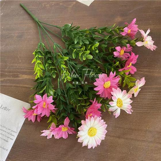 Gerbera Margarida Buque com 15 Flor Artificial P/ Decoração Casamento ...