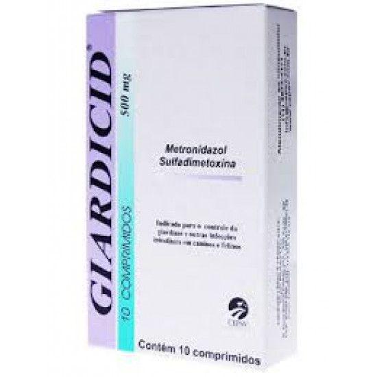 Giardicid 500mg c/5 compr. - Cepav - Farmácia Pet - Magazine Luiza