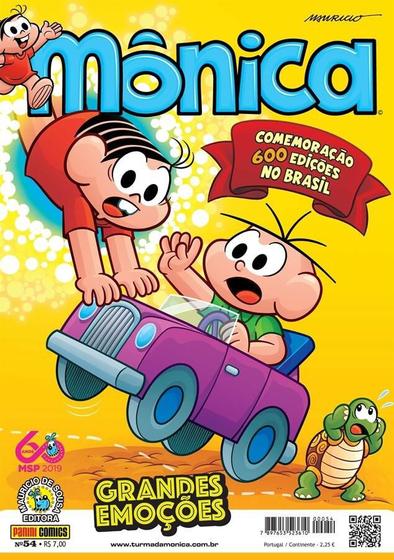 Gibi da Mônica - 54 - Grandes emoções - Mauricio de Sousa - No Magalu ...