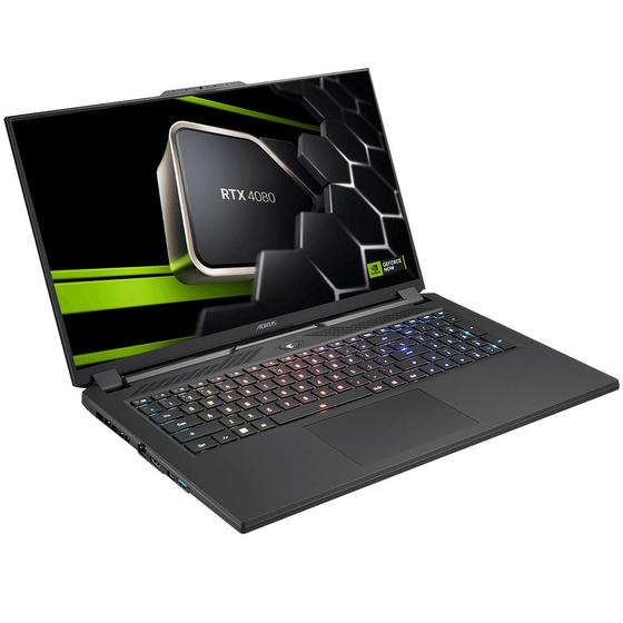 Gigabyte Aorus 17H Intel 13ª geração i7-13700H RTX 4080 tela 17' FHD ...