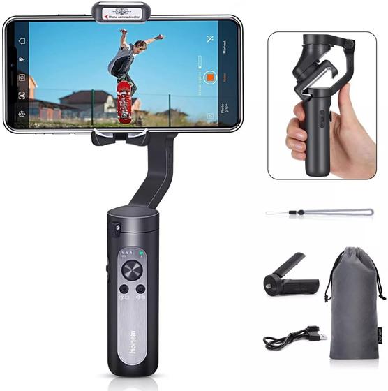 Gimbal Isteady X Hohem Estabilizador Para Celular 3 Eixos (COD 3631 ...