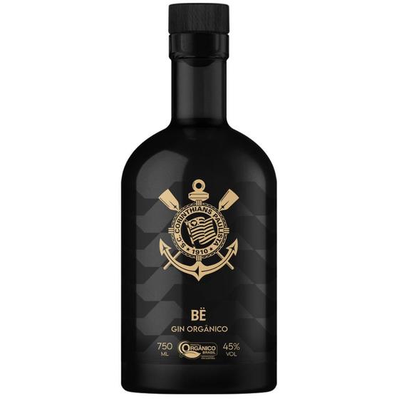Gin BË Corinthians Garrafa Preta 750 ML - GIN BË ORGÂNICO BEBIDAS - Gin ...