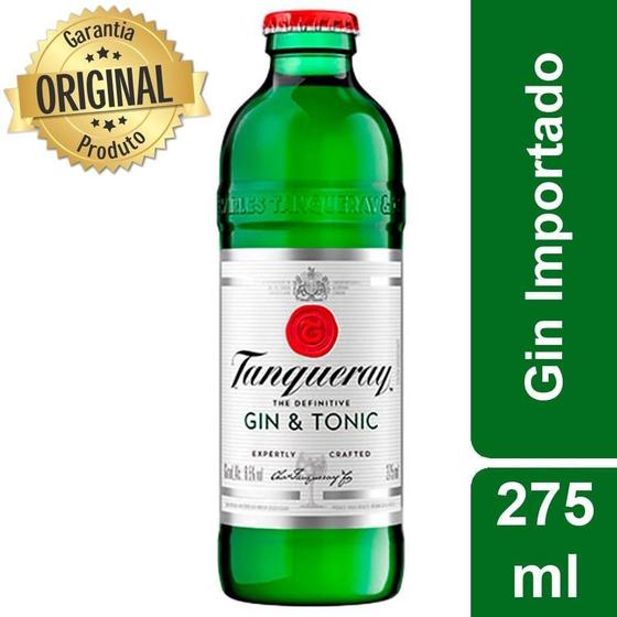 Gin & Tonic Tanqueray 275ml - Drinks Prontos - Magazine Luiza