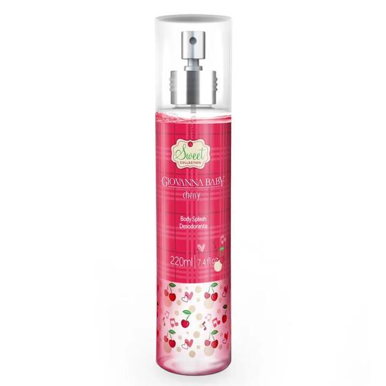 Giovanna Baby Body Splash Cherry Desodorante 260Ml - Desodorante ...