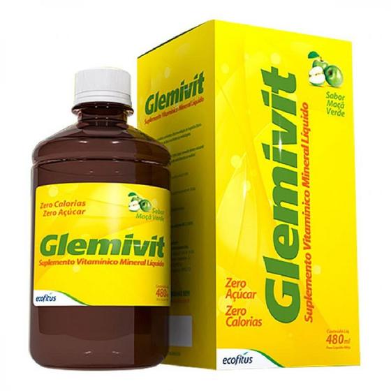 Glemivit Frasco Ecofitus C/ 480mL - Multivitamínico / Polivitamínico ...