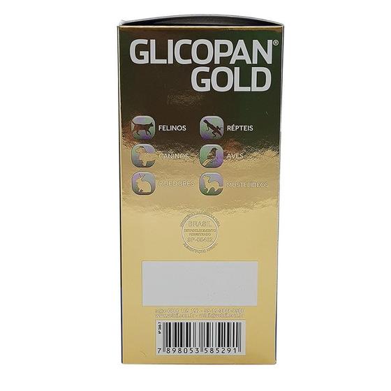 Glicopan Gold 250ml Vetnil Suplemento para Animais - Vitaminas e ...