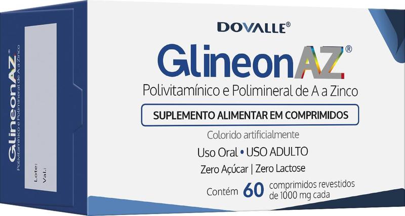 Glineon A-Z c/60 Comprimidos - Dovalle - Multivitamínico ...