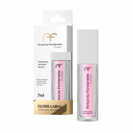 Gloss Labial Nano Ácido Hialurônico Fontenelle 7Ml Rosa - Vonshér ...