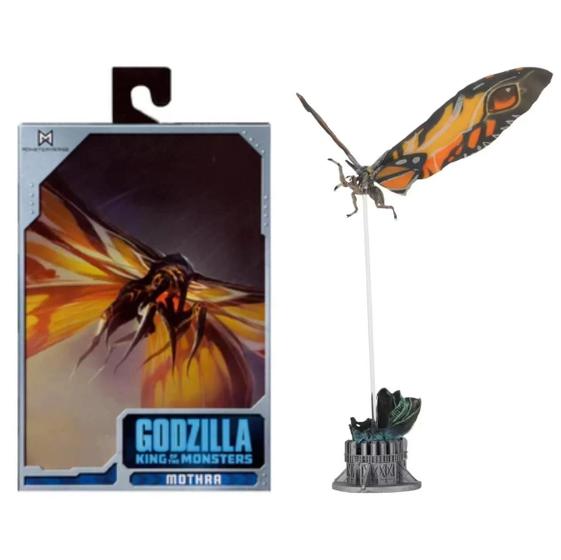 Godzilla Rei Dos Monstros Mothra Rodan Gojira Kaiju Monstro Figura De ...
