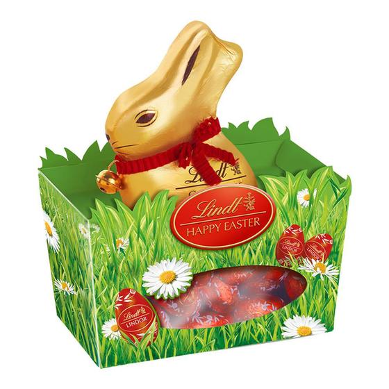 Gold Bunny Lindt ao leite com Lindor 150g - Chocolate / Barra de ...