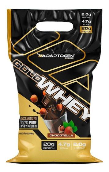 Gold Whey (900g) Whey Protein Concentrado - Adaptogen - Adaptogen ...