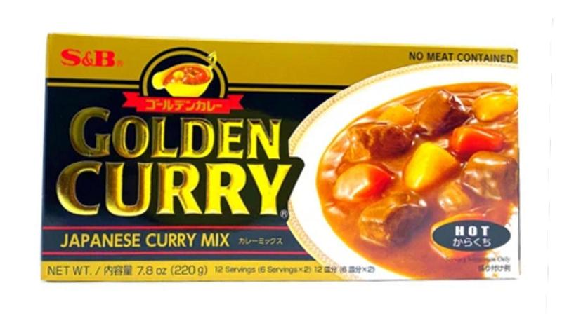 Golden Curry Karakuchi Hot S&B 220g - Curry - Magazine Luiza