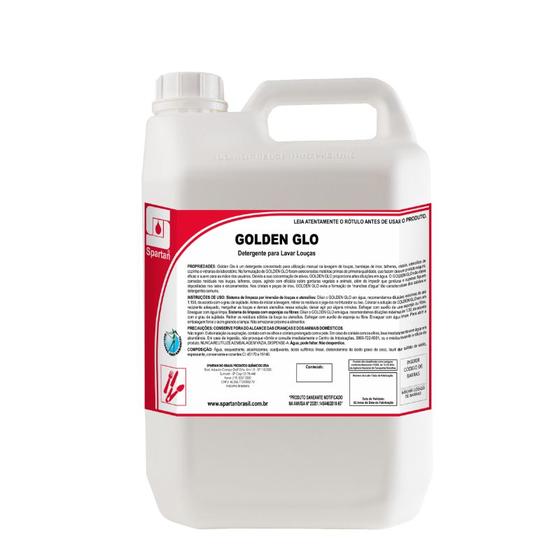 Golden Glo - Detergente Neutro Concentrado - 5 Litros - Spartan ...