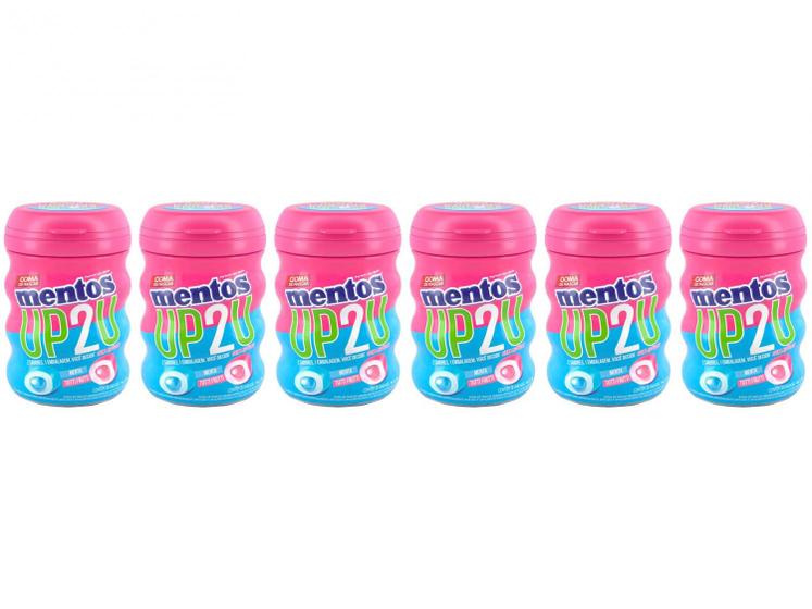 Goma de Mascar Mentos Pure Fresh Tutti-Frutti - Menta sem Açúcar 56g ...