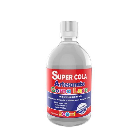 Goma Laca Incolor 500Ml Permabond - Super Cola - Goma Laca - Magazine Luiza