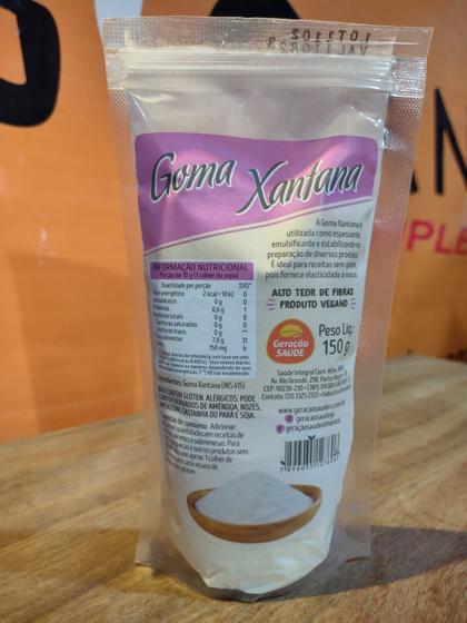 Goma xantana 150 g - Geração Saúde - Goma Xantana - Magazine Luiza
