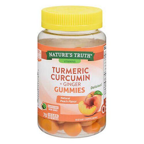 Gomas de Cúrcuma e Gengibre Sundance - 70g (4 Pacotes) - Sabor Pêssego ...