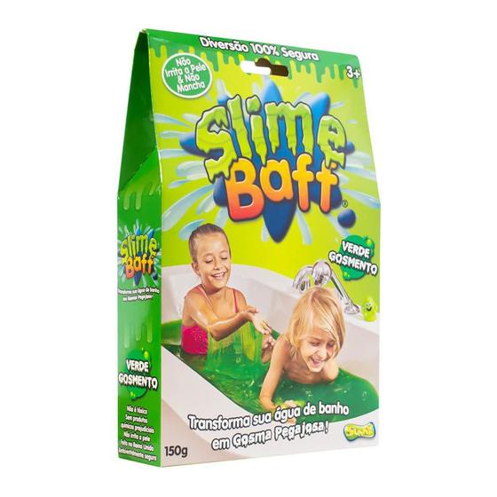 Gosma pegajosa verde - slime baff 150g - sunny - Sunny Brinquedos ...