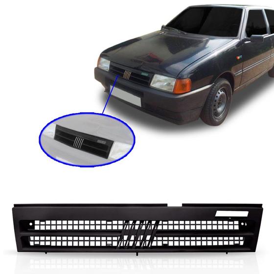 Grade Dianteira Central Uno 1991 A 1995 Preta - RETROVEX - Grades de ...
