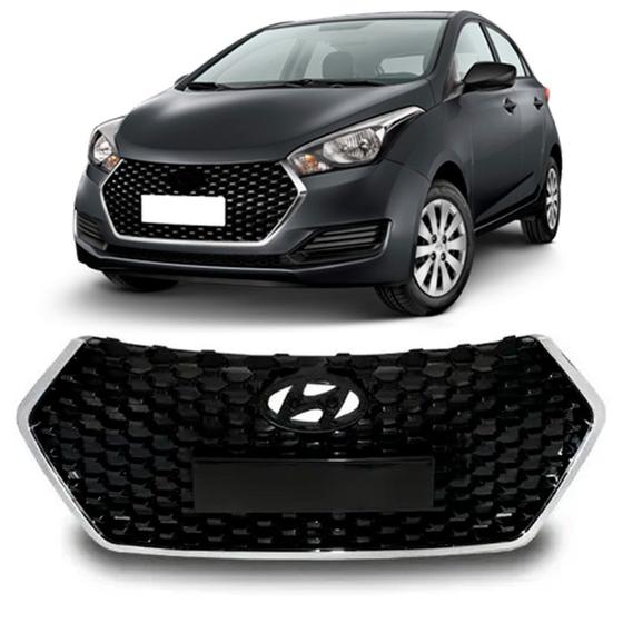 Grade Externa Hb20 2018 2019 2020 Hatch sedan Preta Com Friso ...