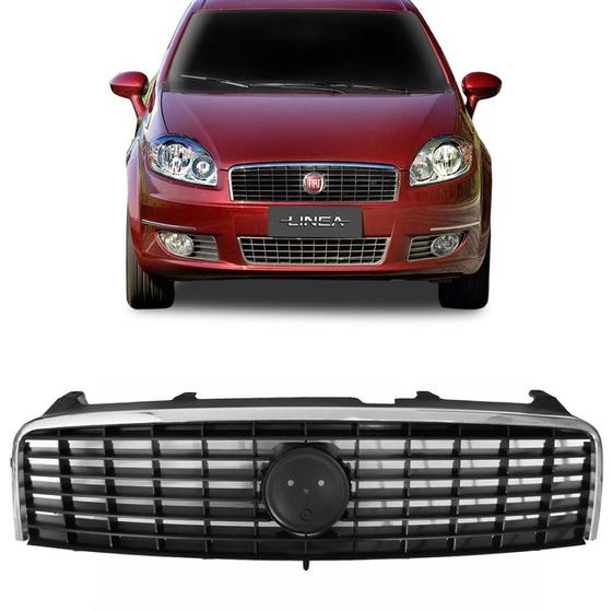 Grade Linea Cinza 2008 2009 2010 2011 2012 2013 Friso Cromado ...