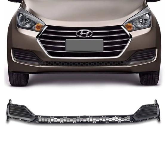 Grade Parachoque Dianteiro HB20 HB20S 2016 2017 2018 2019 2020 Preta ...